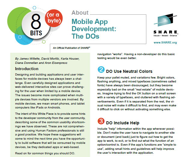 SHARE Point of View: Simple Install – A Roadmap
